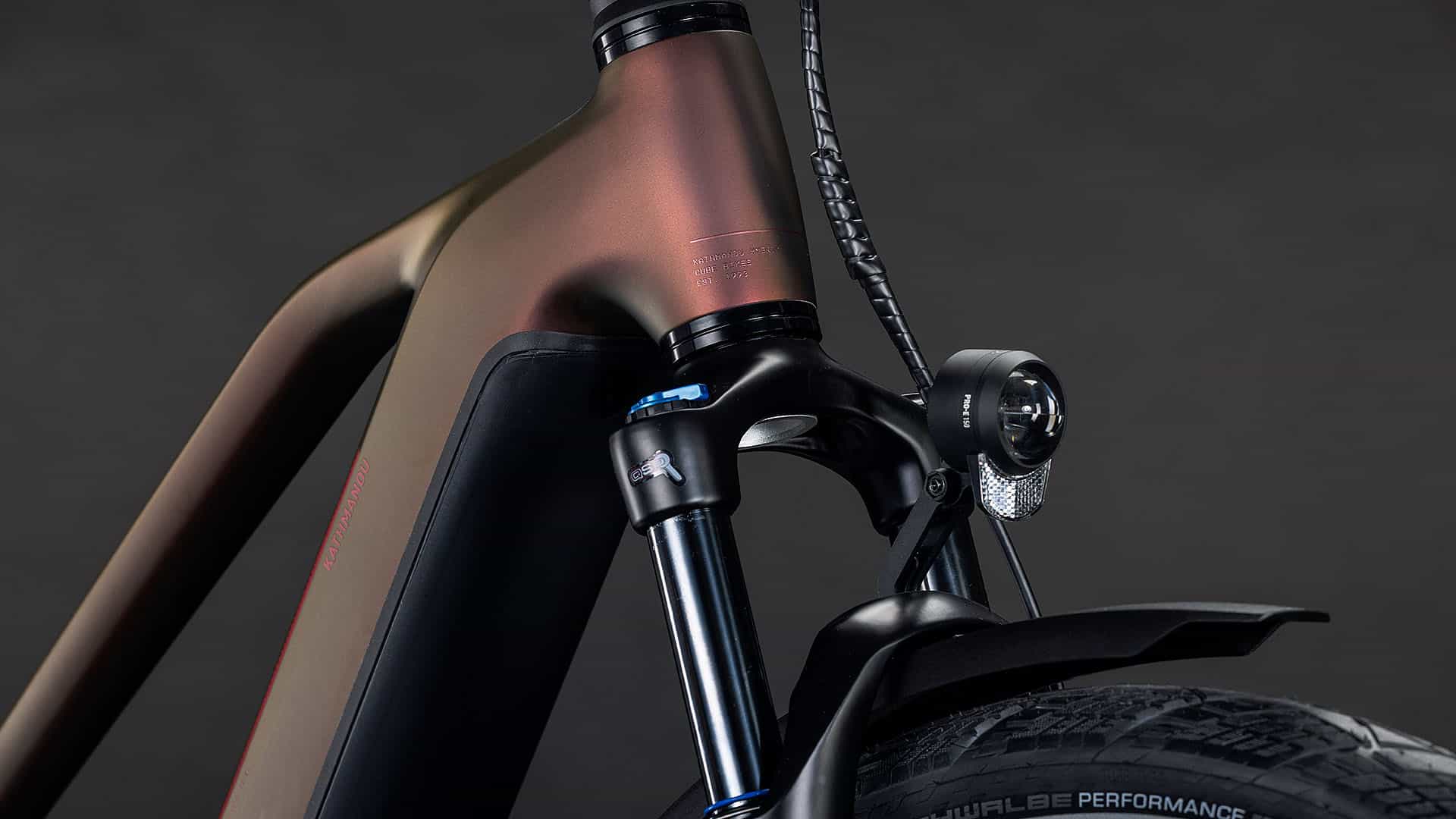 Cube Kathmandu Hybrid Pro 800 sunglow´n´chrome | Radsport Schmidt